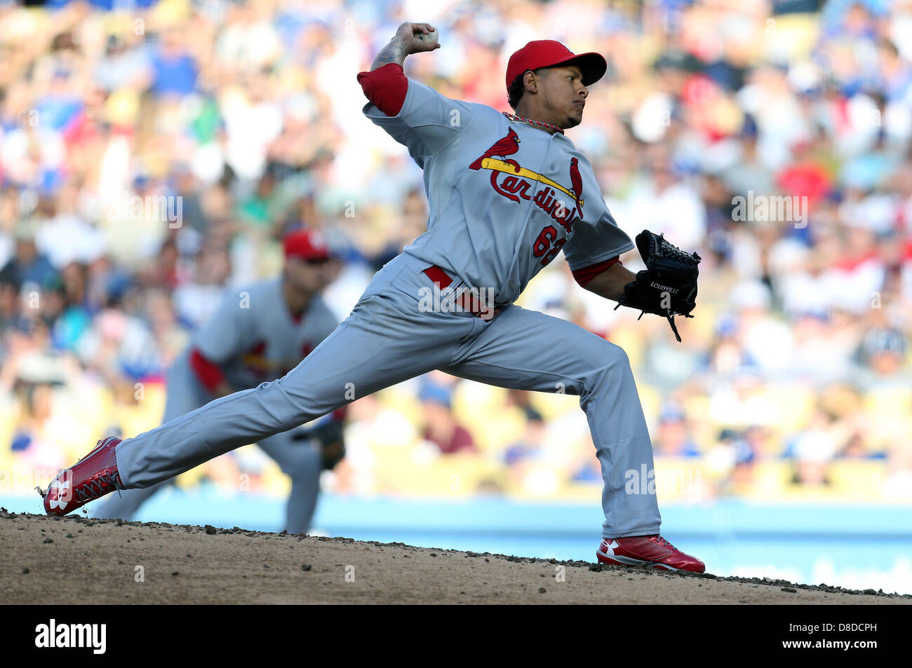 Los Angeles, California, USA. 25th May, 2013. St. Louis Cardinals ...