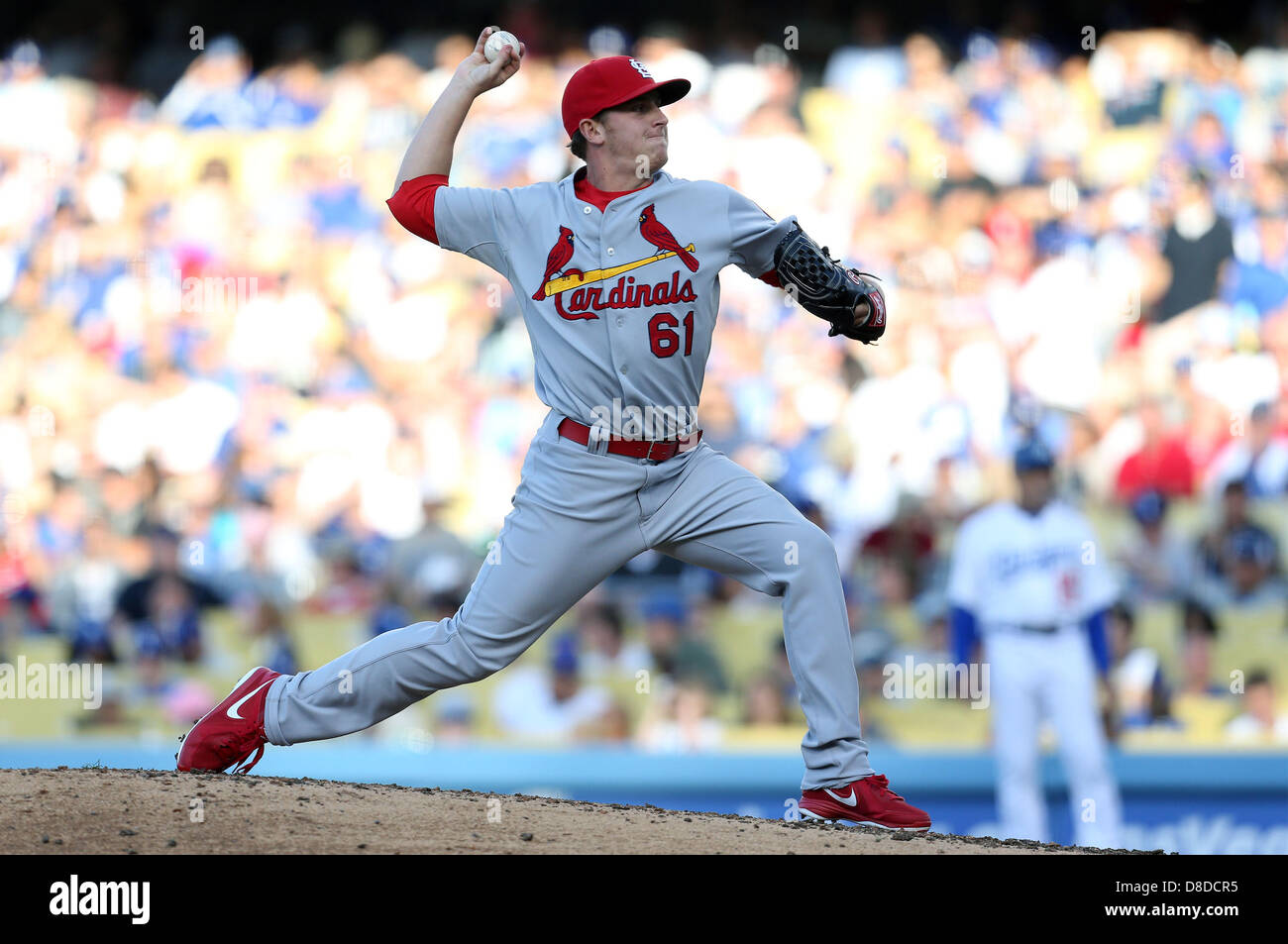 Los Angeles, California, USA. 25th May, 2013. St. Louis Cardinals ...