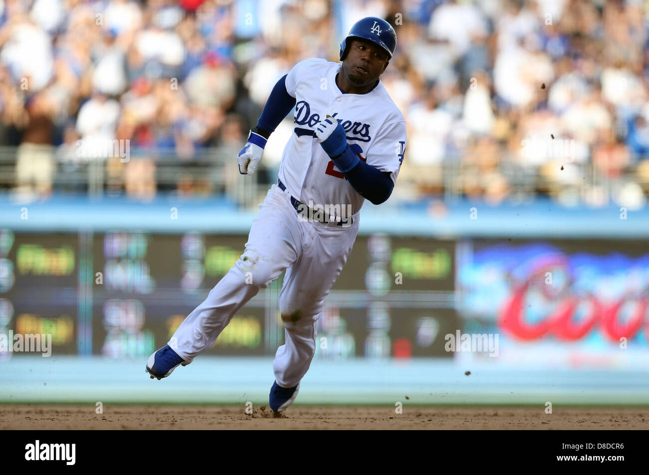Los Angeles, California, USA. 25th May, 2013. Los Angeles Dodgers left ...