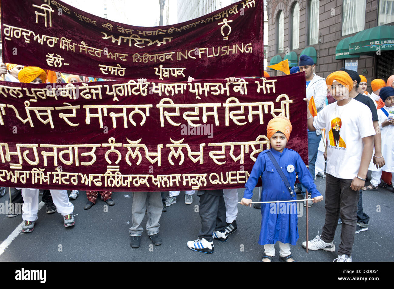 New York City, NY: 25th annual Sikh Day Parade, 2012 Stock Photo - Alamy
