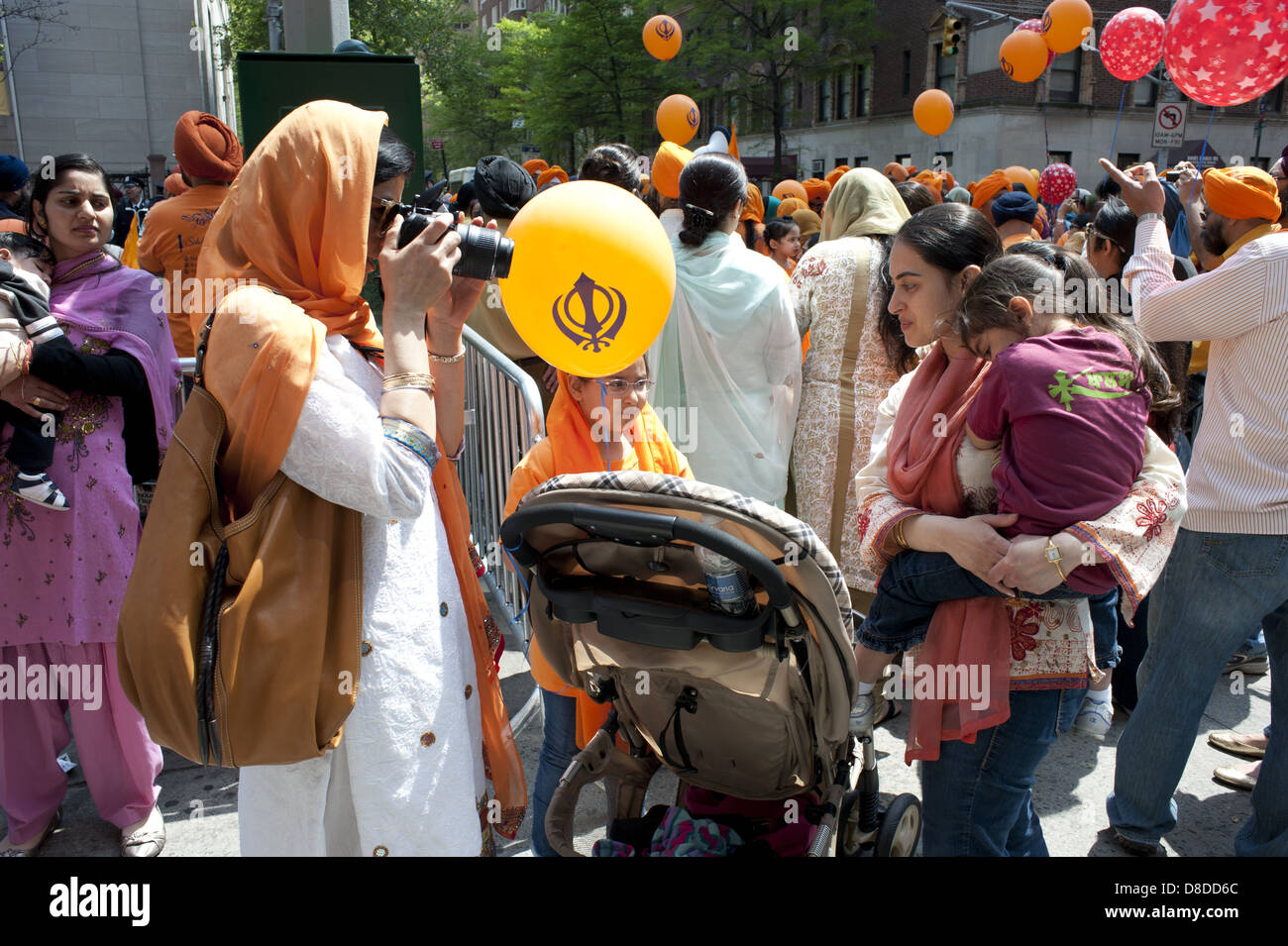 New York City, NY: 25th annual Sikh Day Parade, 2012 Stock Photo - Alamy