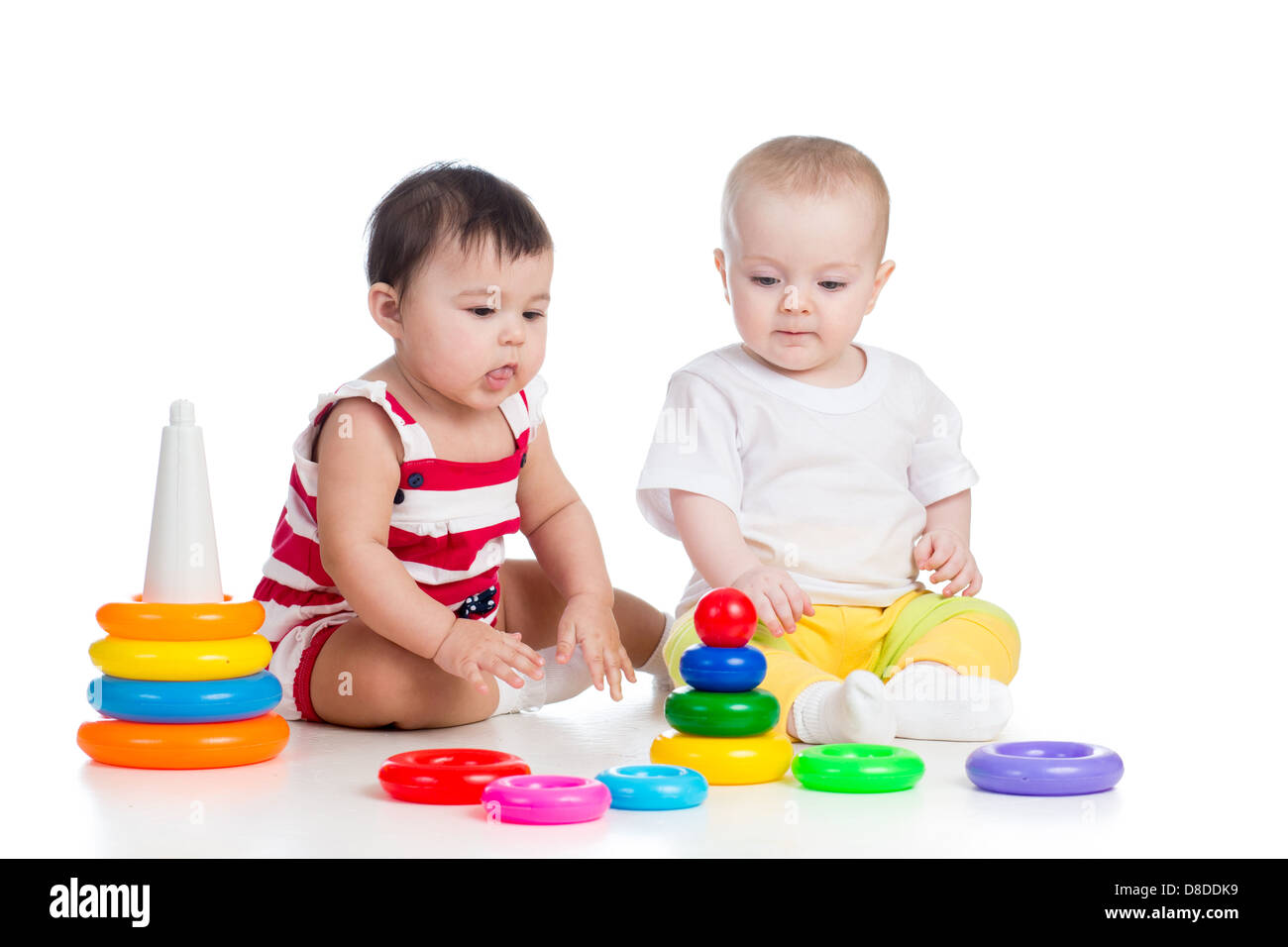 children girls playing toys together Stock Photo - Alamy