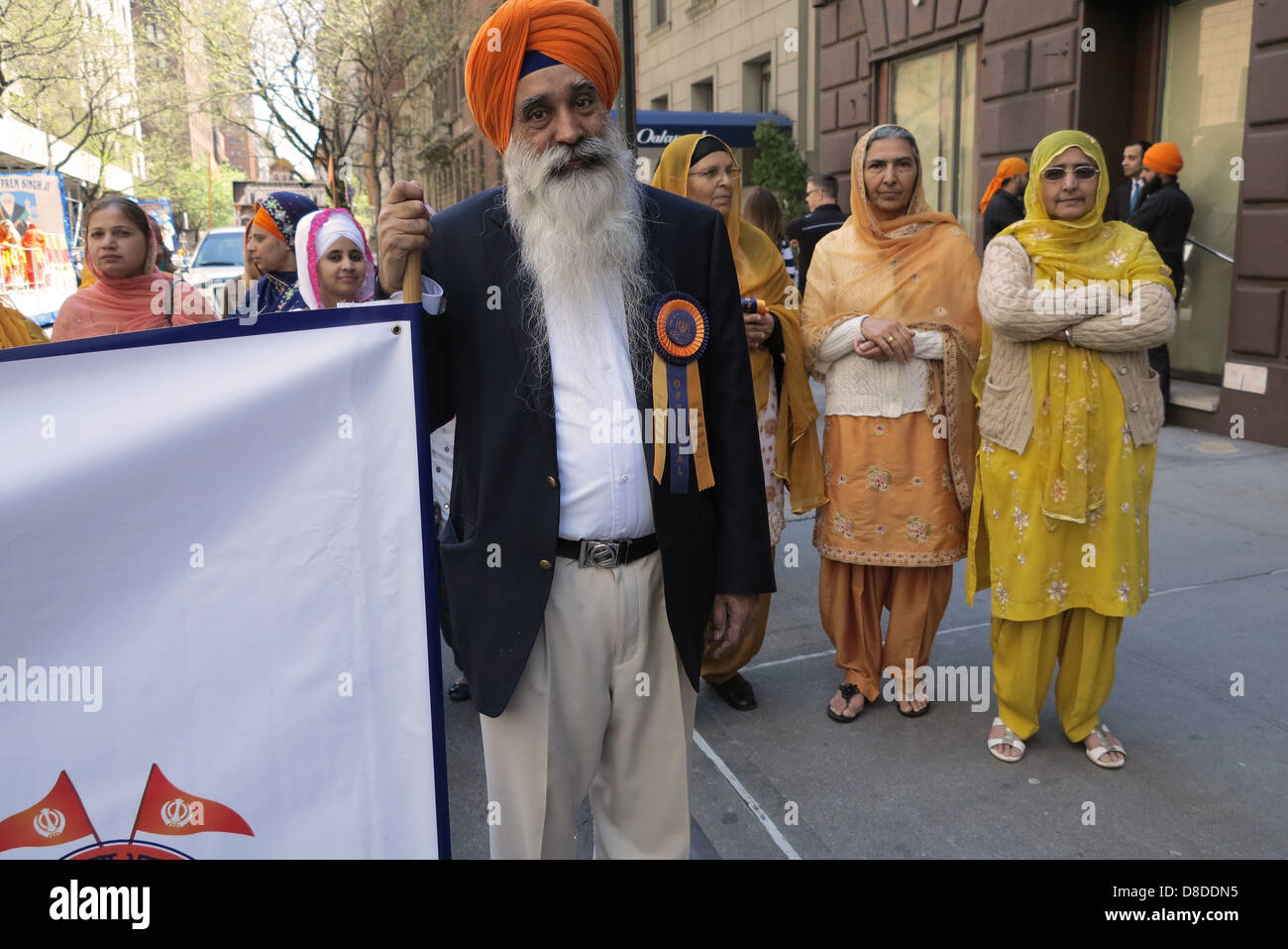 The twenty-sixth annual Sikh Day Parade on Madison Avenue in Manhattan ...