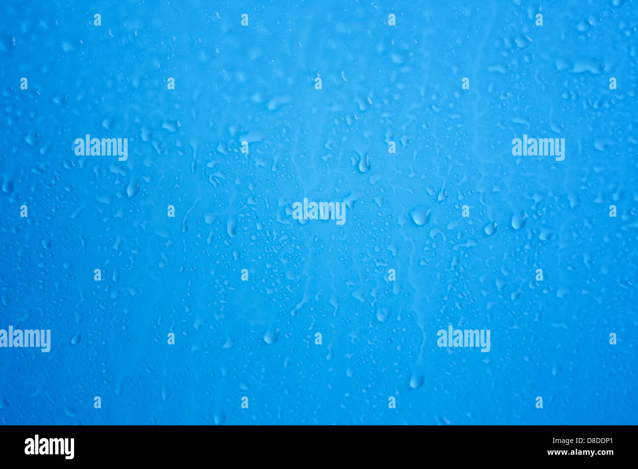 Blue raindrops pattern hi-res stock photography and images - Alamy