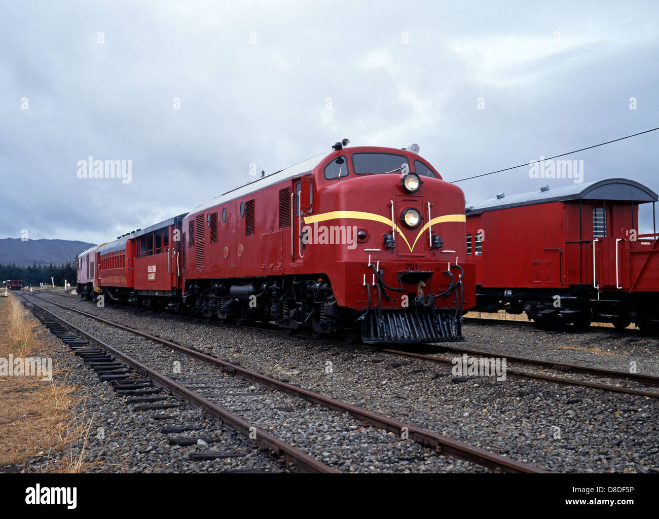 DG class diesel-electric locomotive (number 791), Weka Pass Railway ...