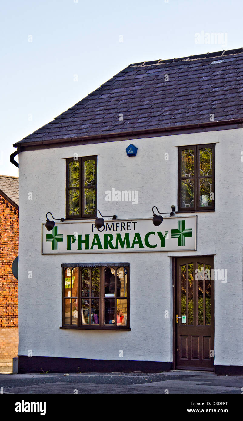 Local Pharmacy, Preston, Lancashire Stock Photo - Alamy