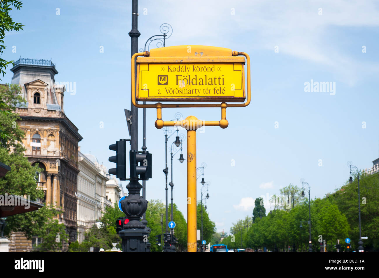Budapest metro sign hi-res stock photography and images - Alamy