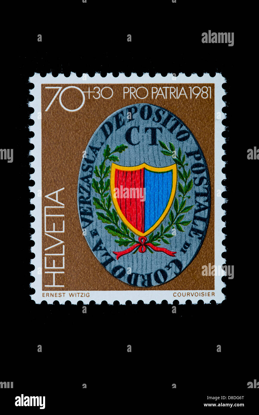 Pro patria swiss stamp hi-res stock photography and images - Alamy