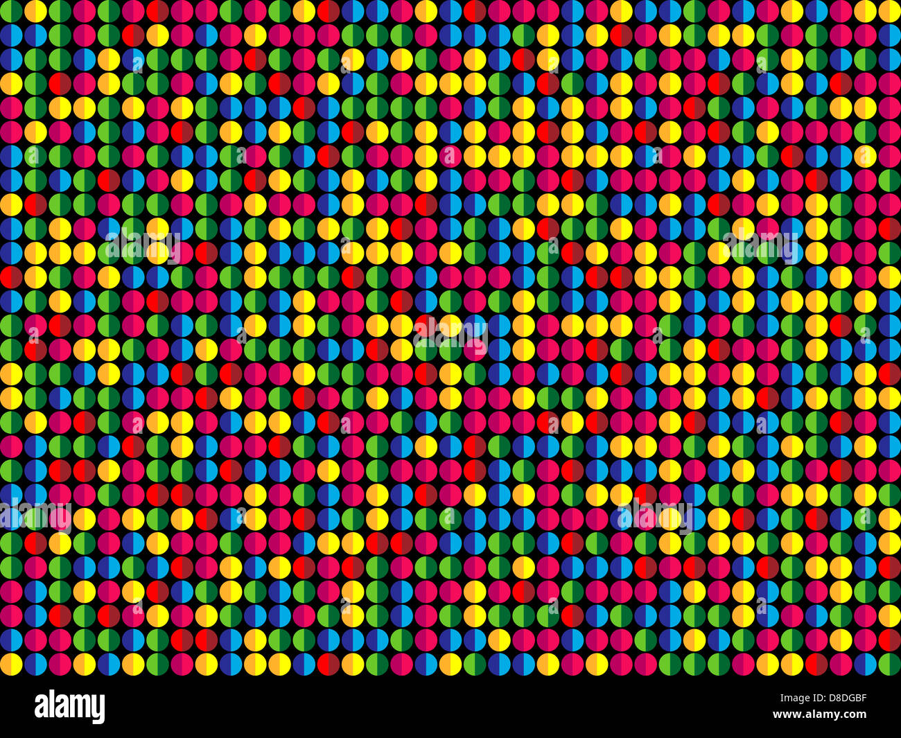 Abstract Colorful Dots Background. Vector Image Stock Photo - Alamy
