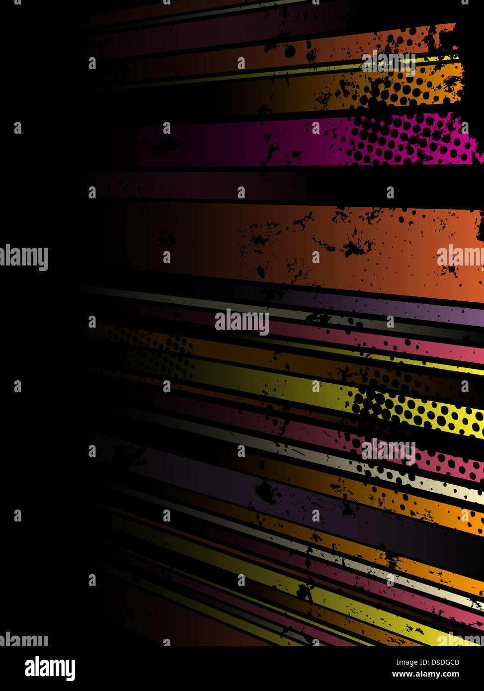 Abstract Grunge Stripe Background in several colors. Vector Image Stock ...
