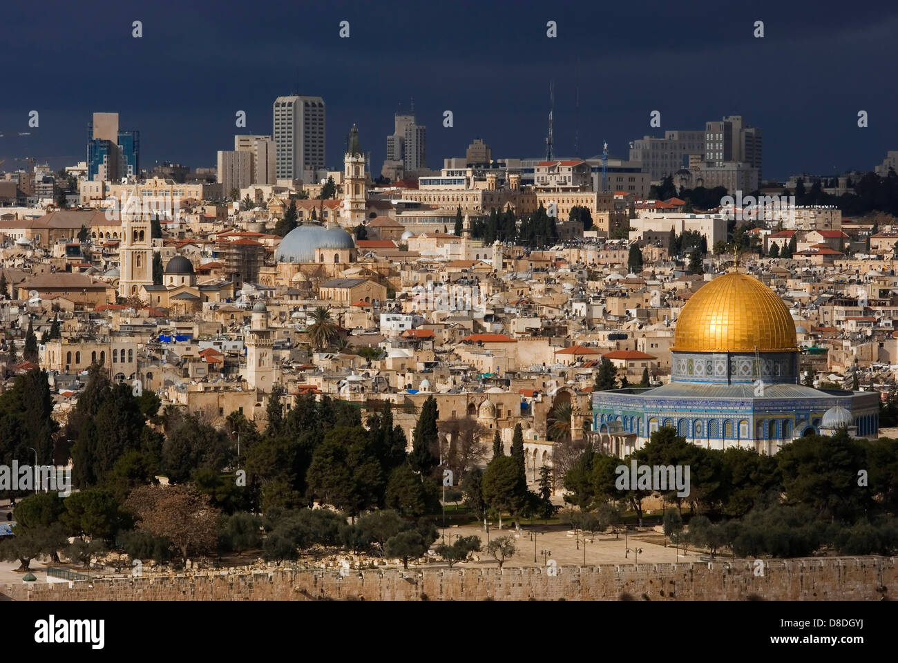 The holy city Jerusalem from Israel Stock Photo - Alamy