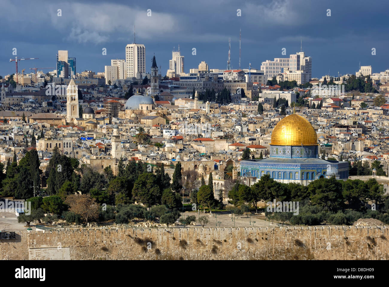 The holy city Jerusalem from Israel Stock Photo - Alamy