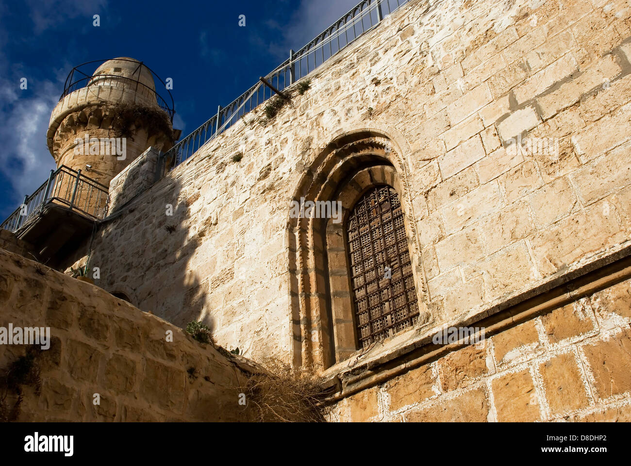 Outside of the old synagogue Stock Photo - Alamy