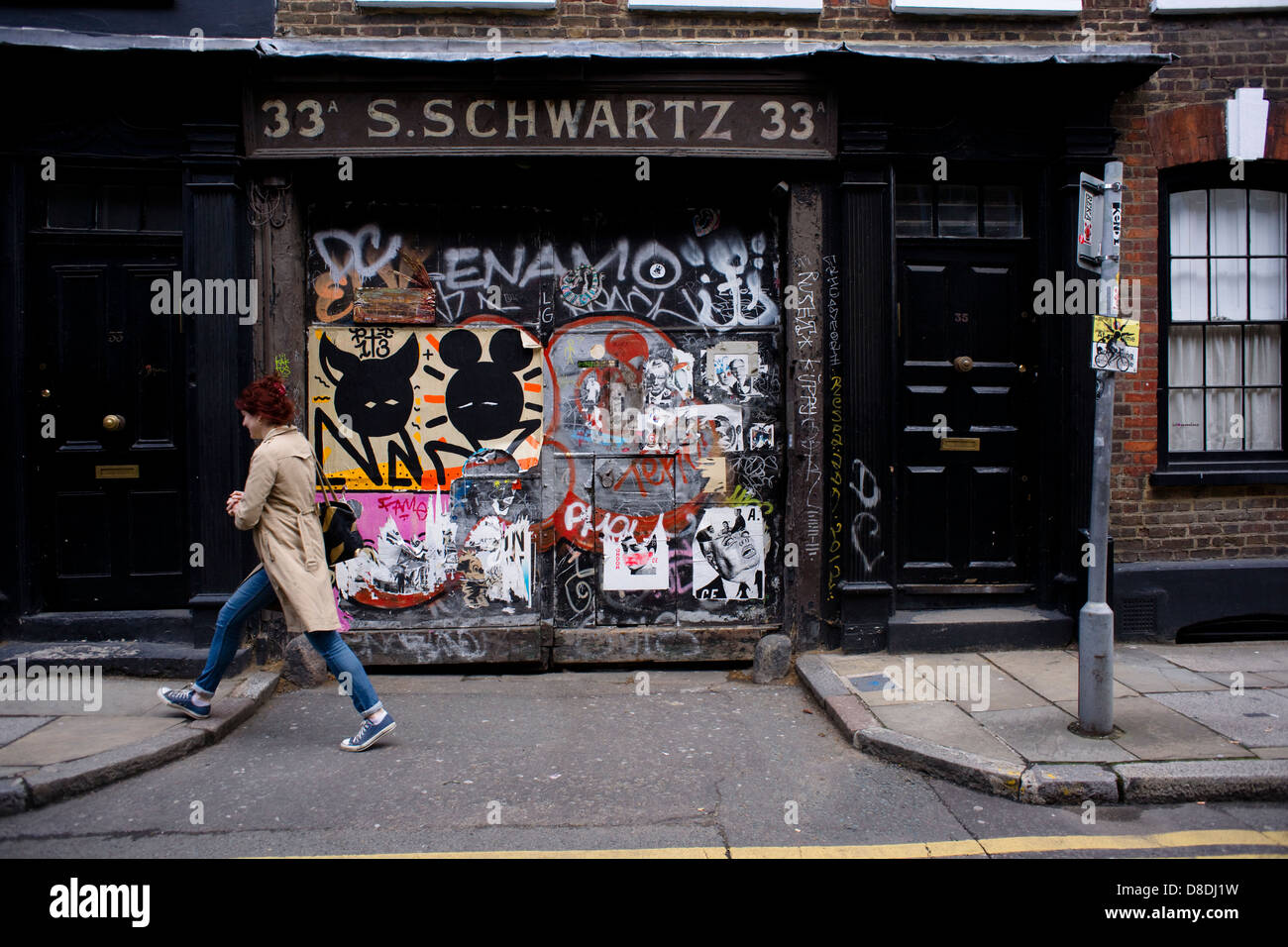 Old shop front spitalfields hi-res stock photography and images - Alamy