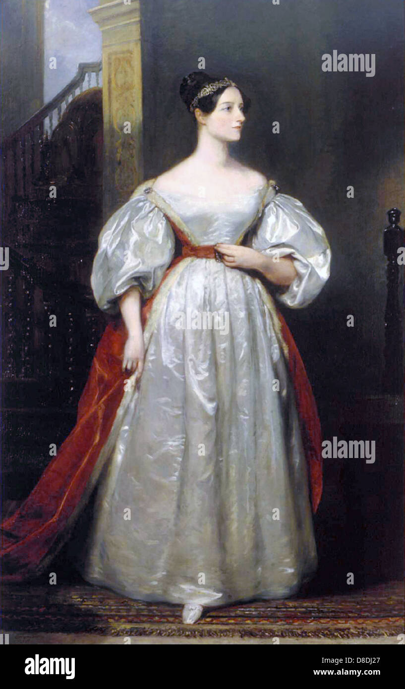 ADA LOVELACE (1815-1852) English mathematician Stock Photo - Alamy