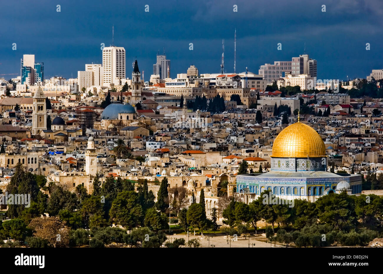 The holy city Jerusalem from Israel Stock Photo - Alamy