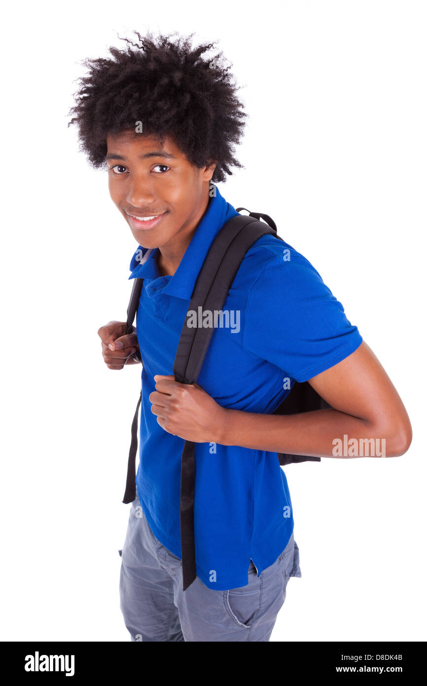 Young african american isolated on white background - African people ...