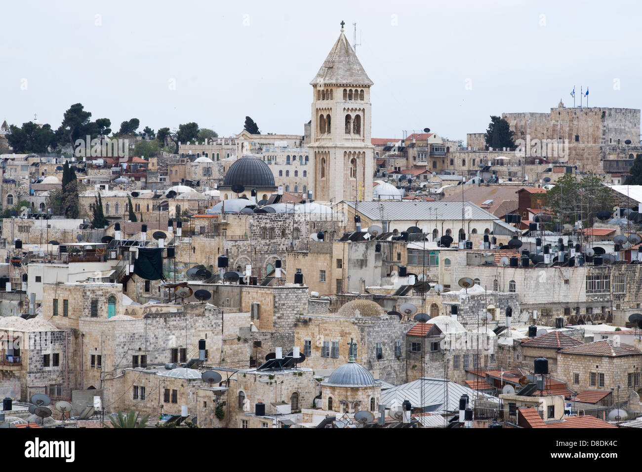 Jerusalem, Old City view Stock Photo - Alamy