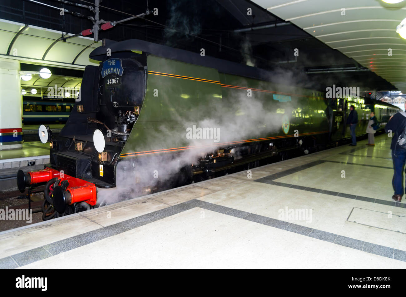 London, UK. 25th May, 2013. Steam trains return to Liverpool Street ...