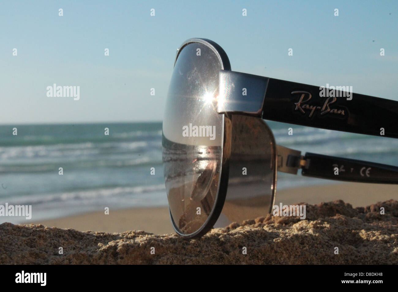 Ray Ban Sunglasses On The Beach