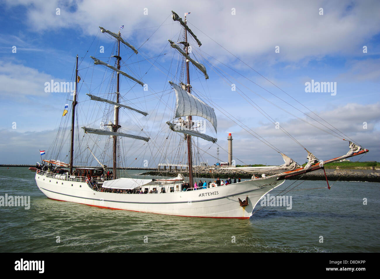 Three masted barque artemis hi-res stock photography and images - Alamy