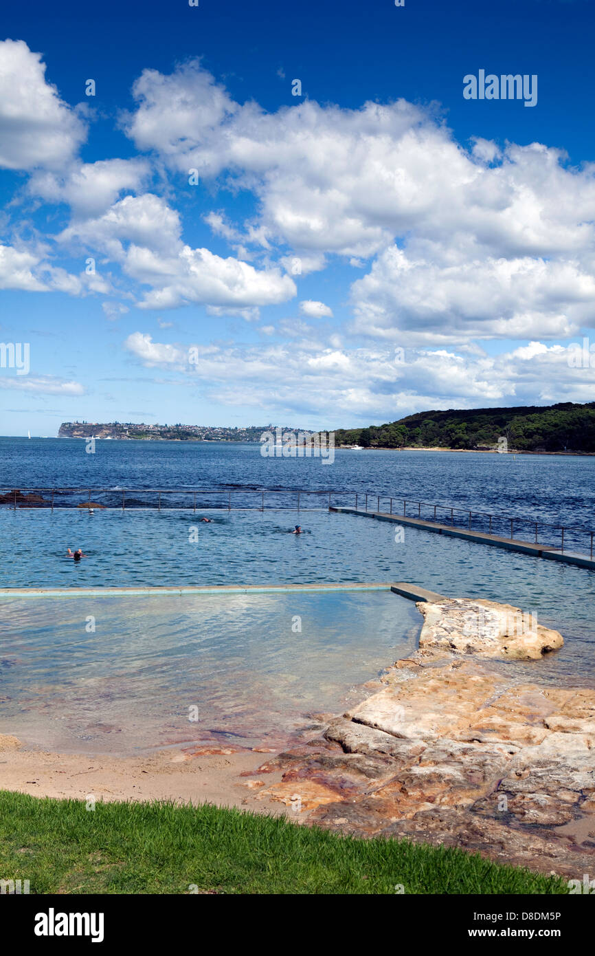 A view of the Fairlight Tidal Pool in Manly, on the north shore of ...