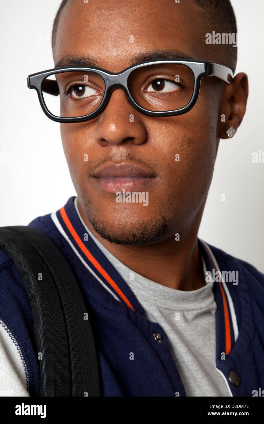 Black Student Portrait Stock Photo - Alamy