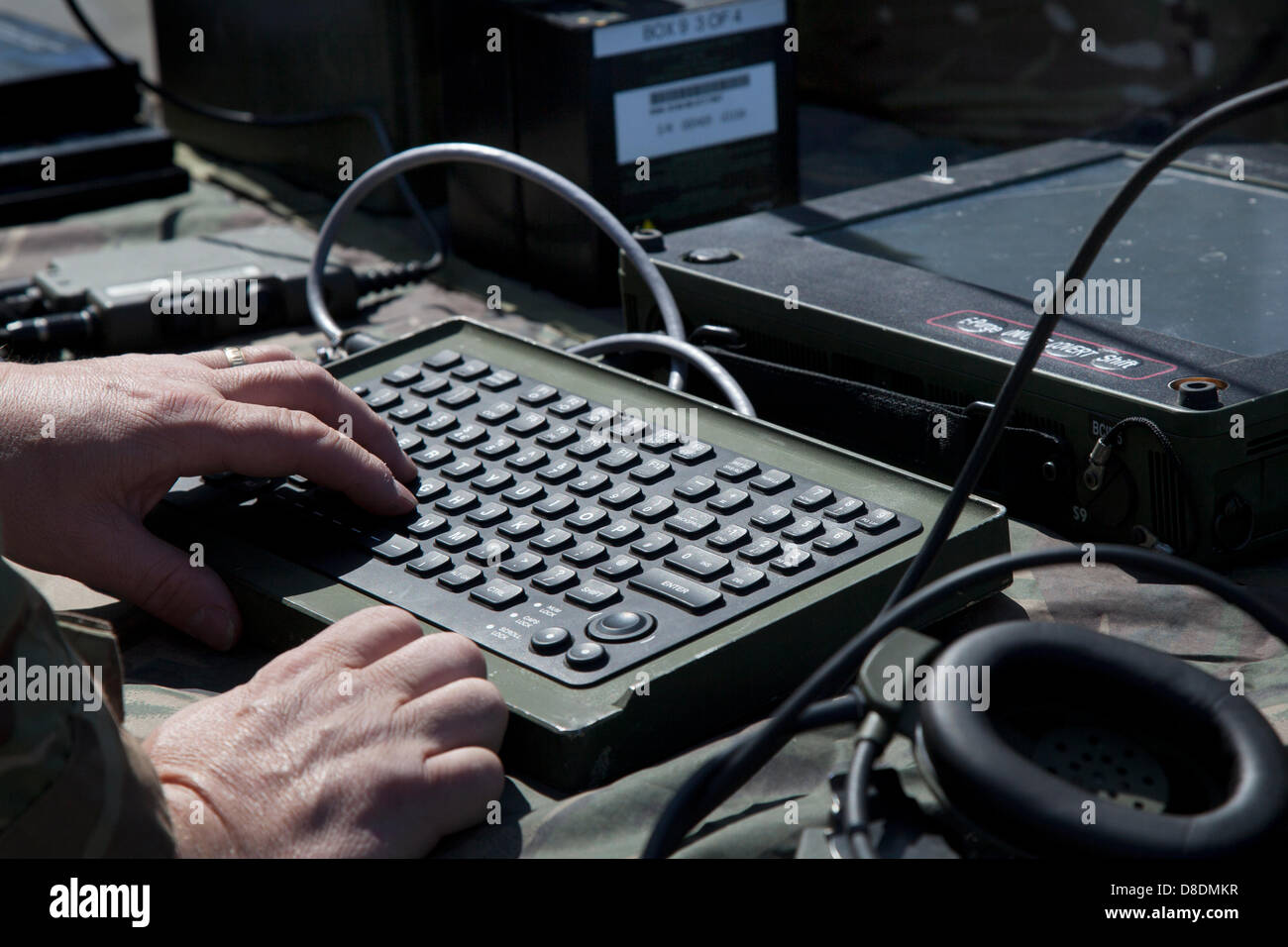 Liverpool, Merseyside, UK, 26th May, 2013. Bowman Radio demonstration ...