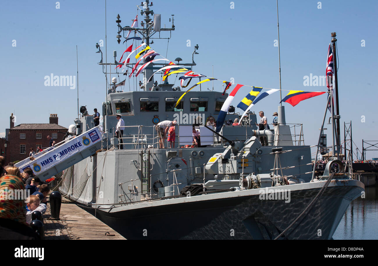 Hms pembroke hi-res stock photography and images - Alamy