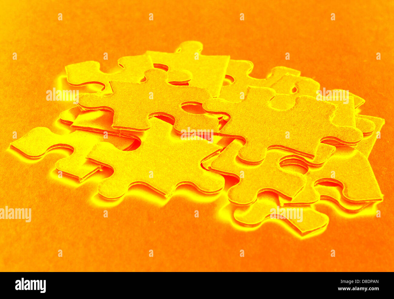 Jigsaw puzzle parts hi-res stock photography and images - Alamy