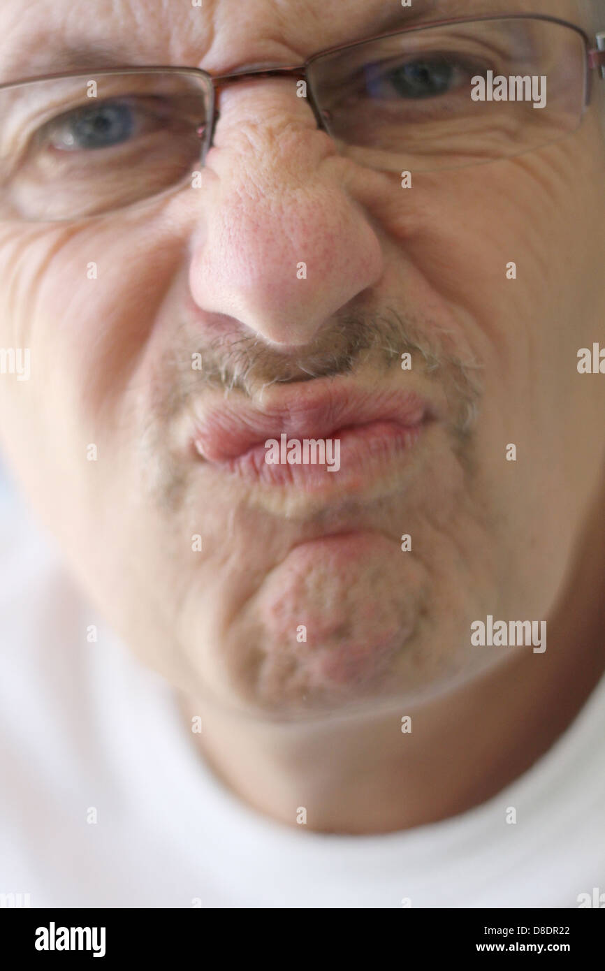 Moustache growing for prostate cancer charity Movember Stock Photo - Alamy