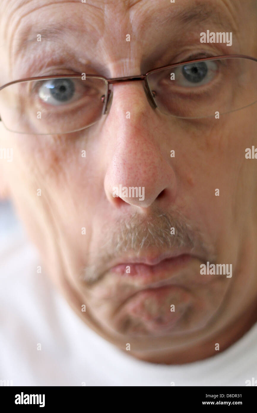 Moustache growing for prostate cancer charity Movember Stock Photo - Alamy