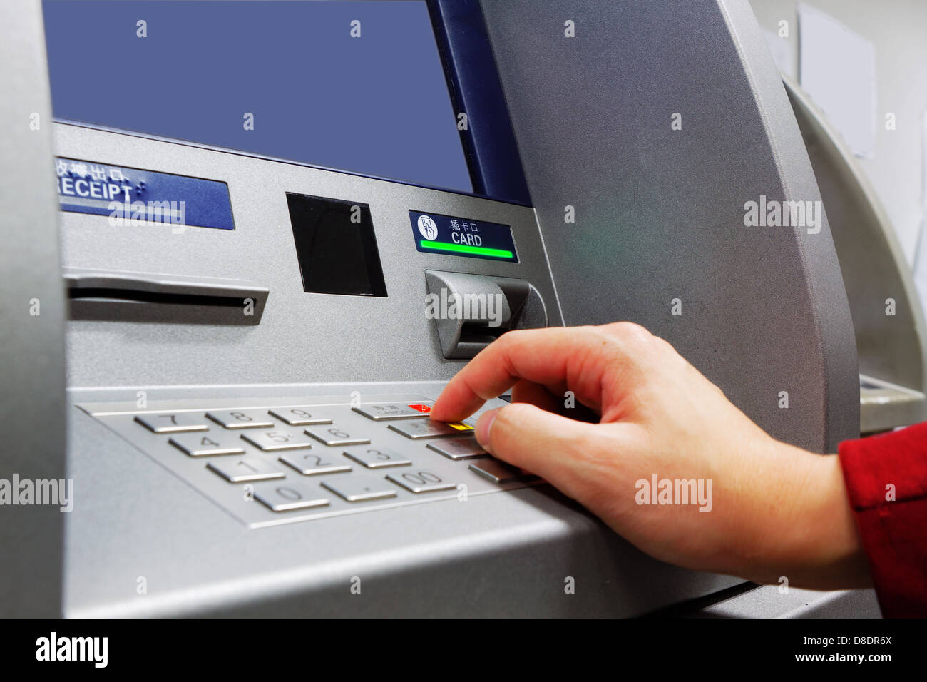 Press ATM EPP keyboard Stock Photo - Alamy