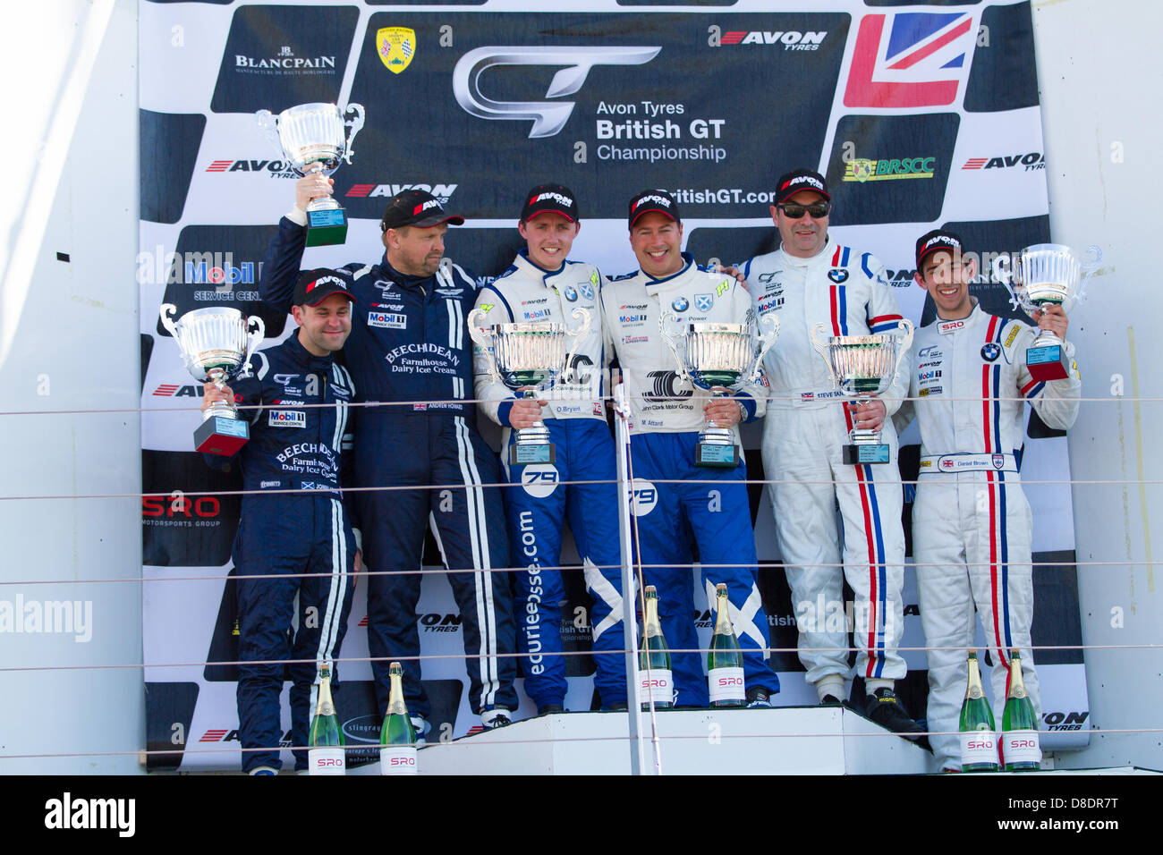 silverstone 500 podium during british gt Stock Photo - Alamy