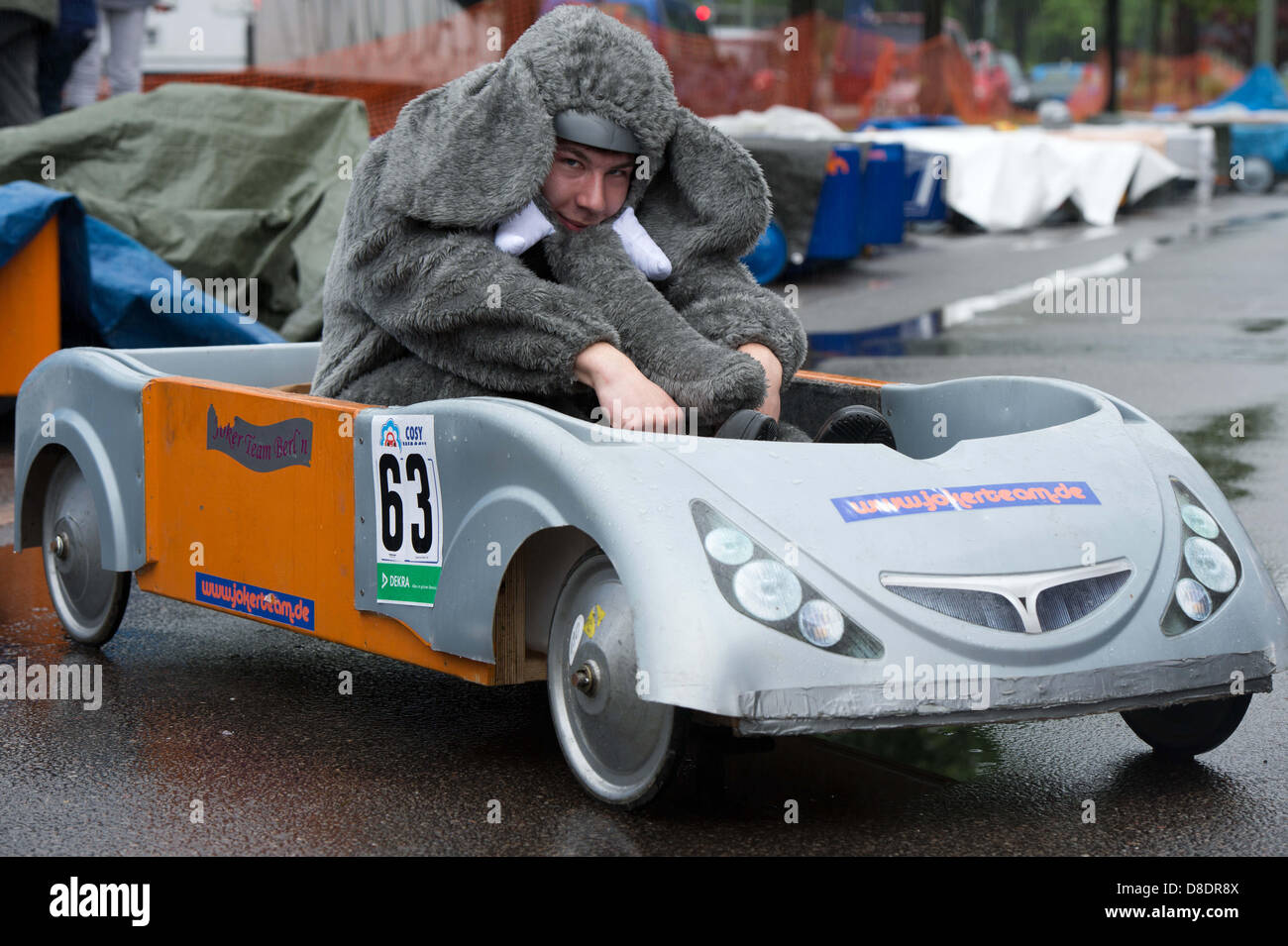 Berlin, Germany. 26th May 2013. Ingo dressed in an elephant costume ...