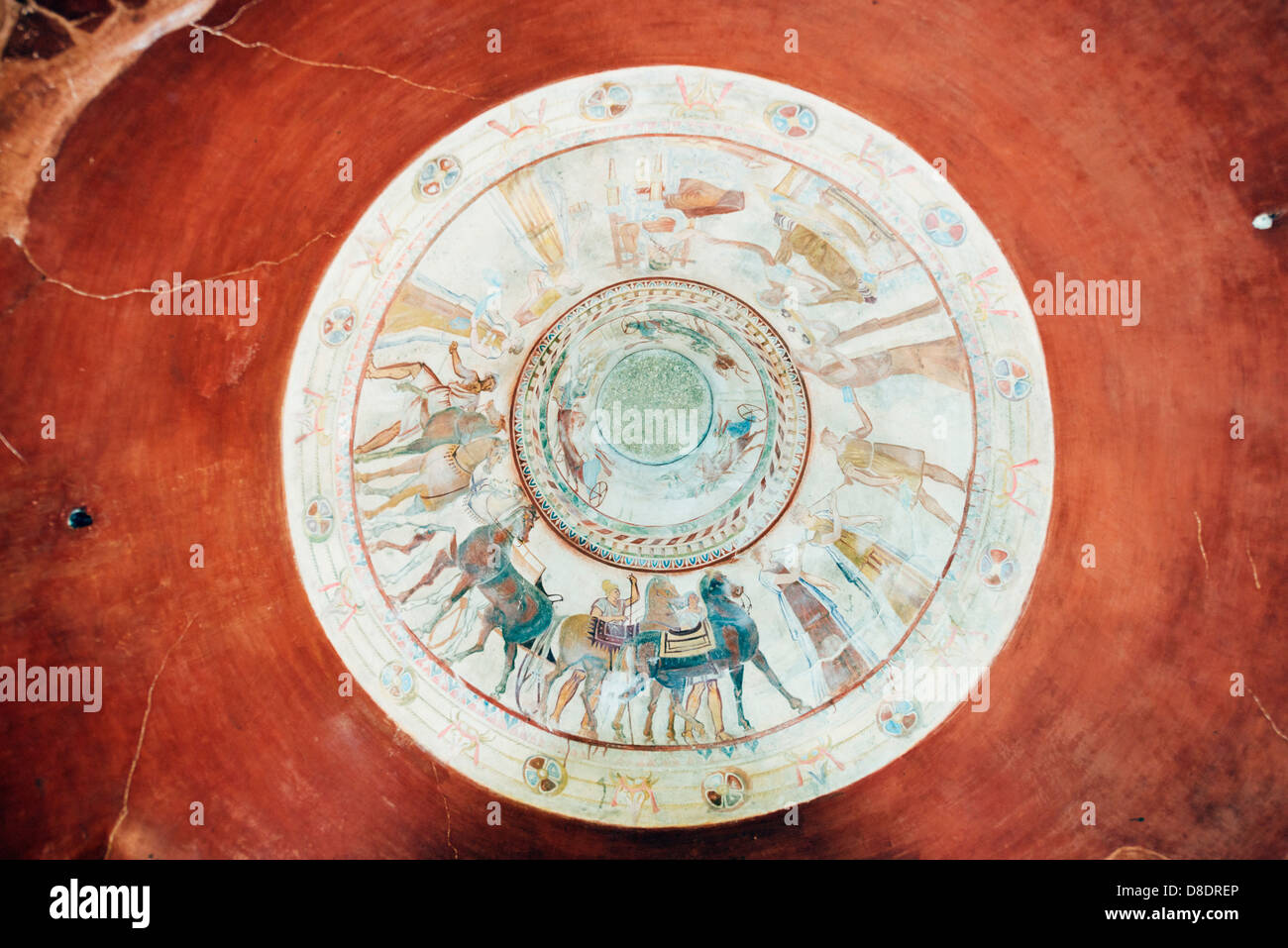Europe, Bulgaria, Kazanlak; Thracian Tomb of Kazanlak (replica); Unesco ...