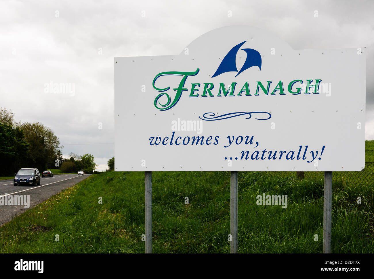 Fermanagh welcomes you hi-res stock photography and images - Alamy