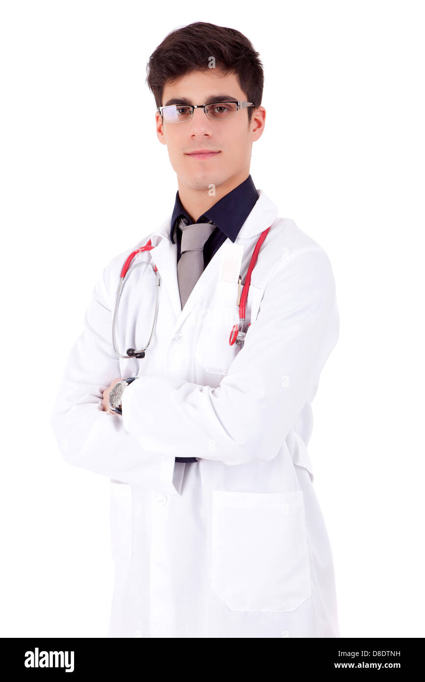 Young and sucessful medic posing Stock Photo - Alamy
