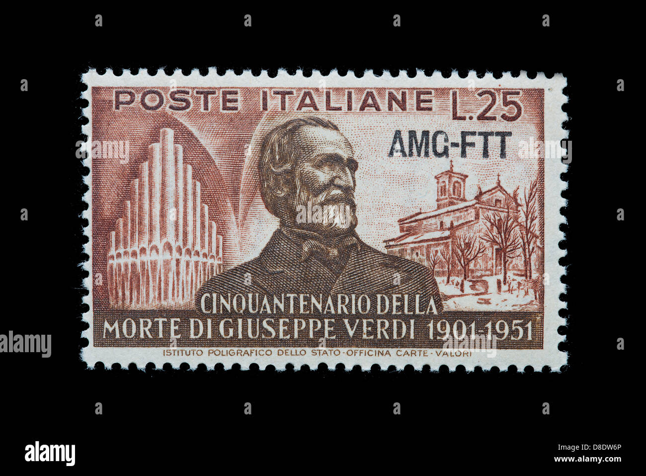 Trieste italian stamp hi-res stock photography and images - Alamy