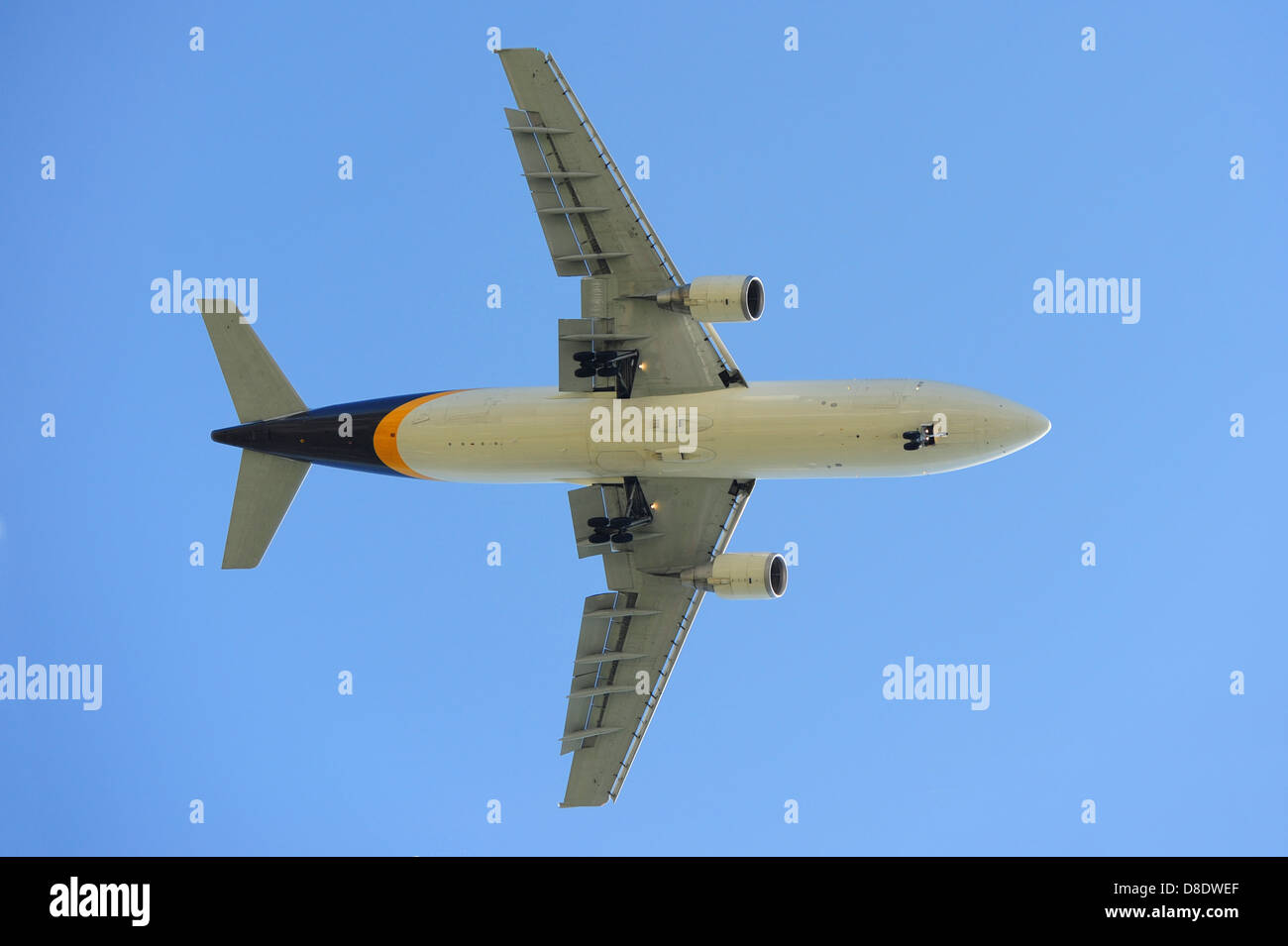 Commercial passenger jet aviation transportation jets underside belly ...