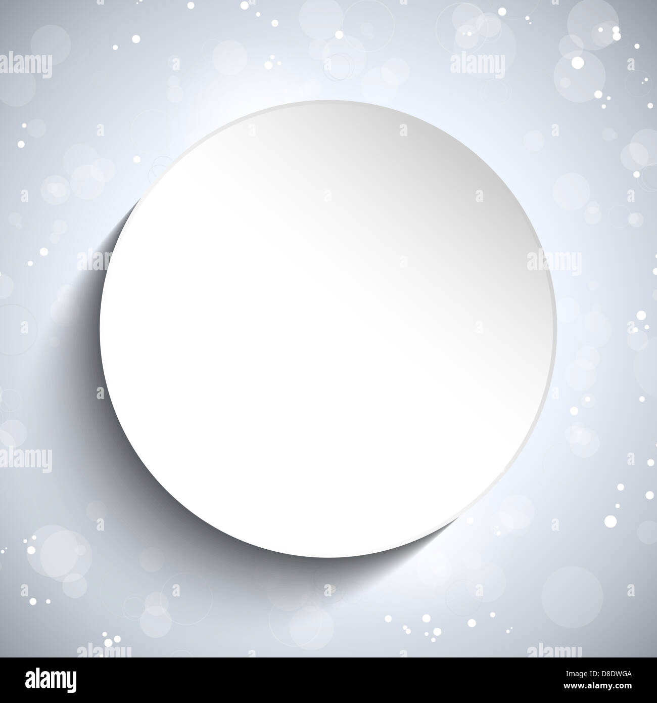Vector - Modern White Circle Glowing Effects Stock Photo - Alamy