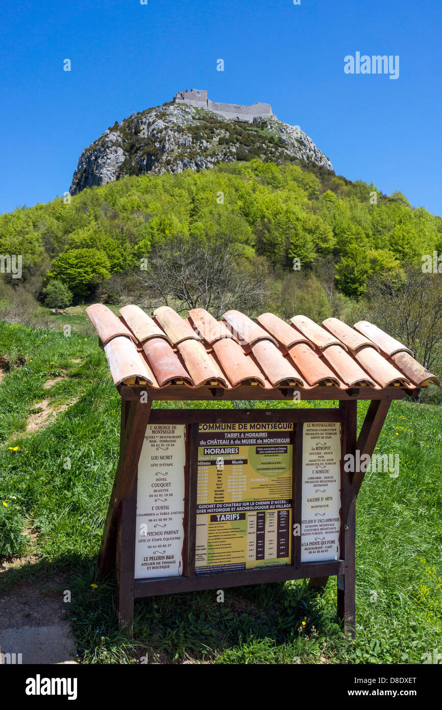 Montsegur hi-res stock photography and images - Alamy