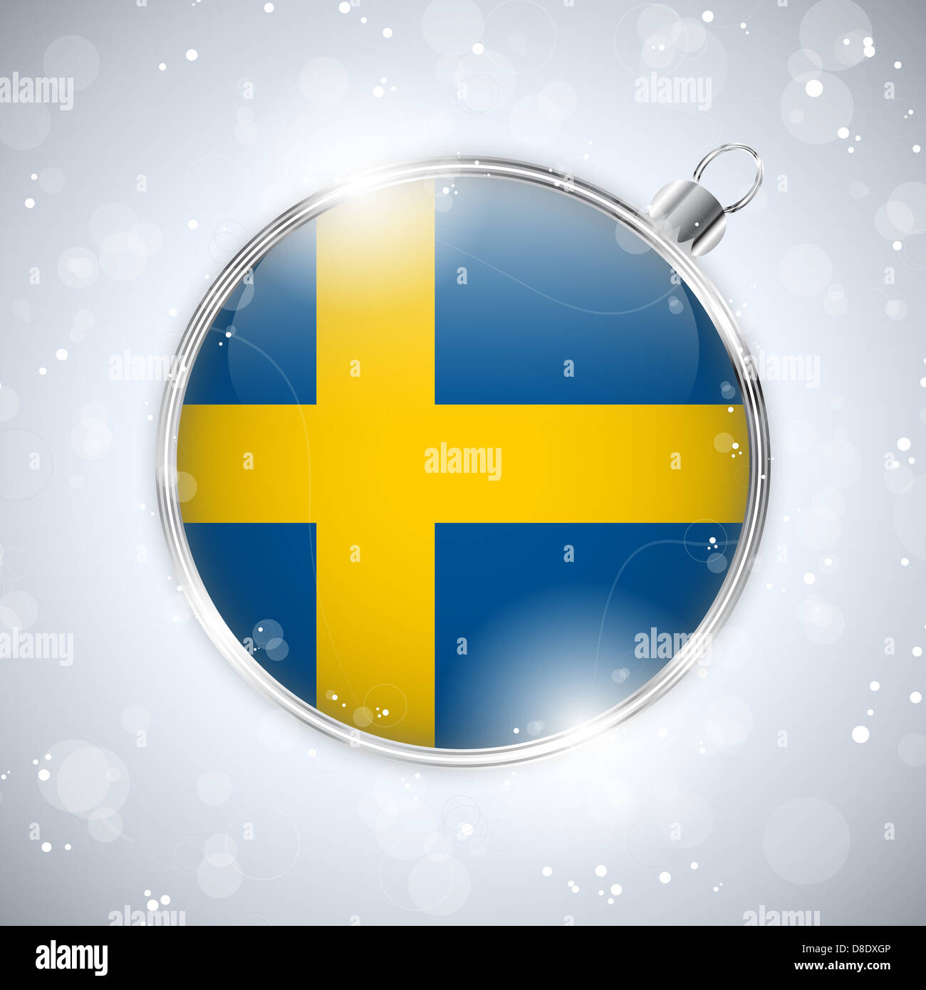 Christmas background swedish flag hi-res stock photography and images ...