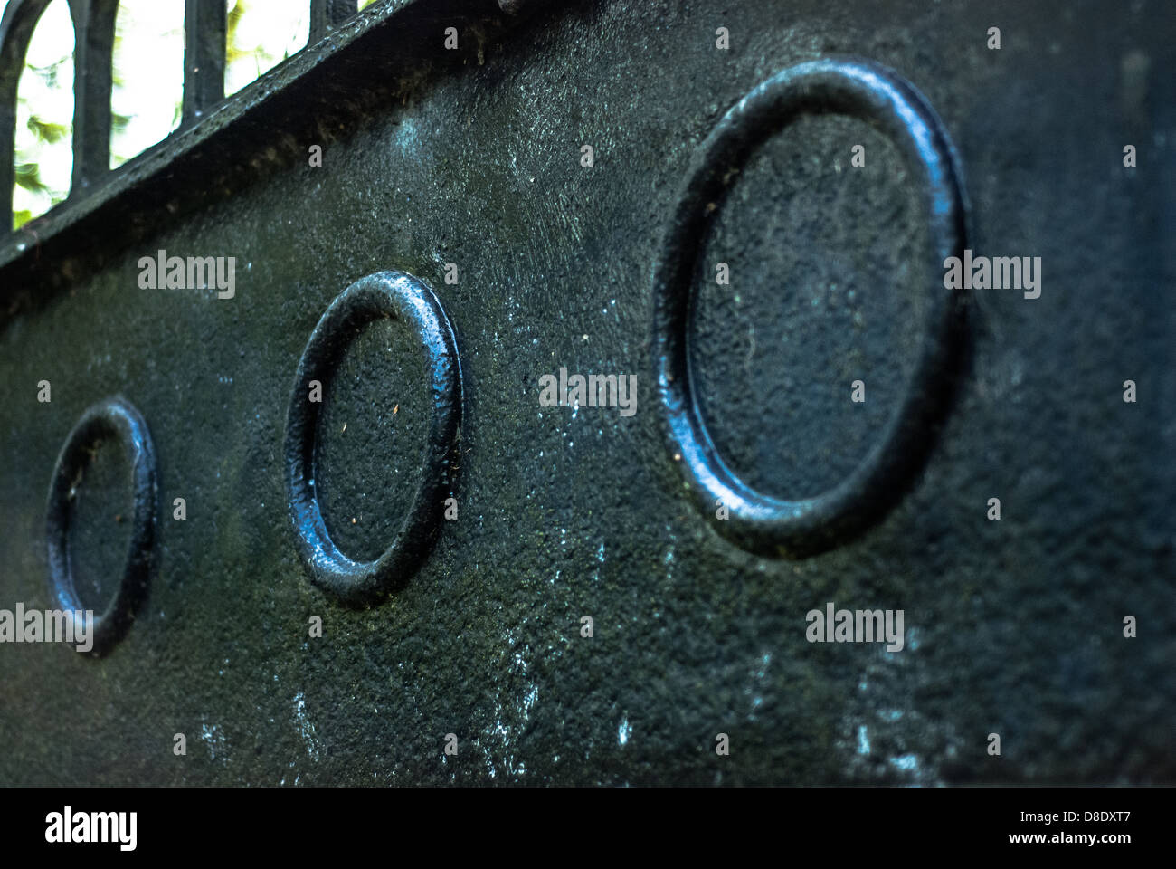 Three rings on bridge Stock Photo - Alamy
