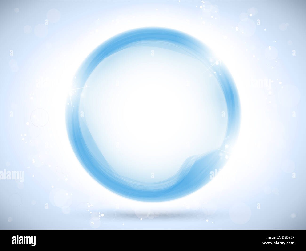 Vector - Modern Blue Circle Glowing Effects Stock Photo - Alamy