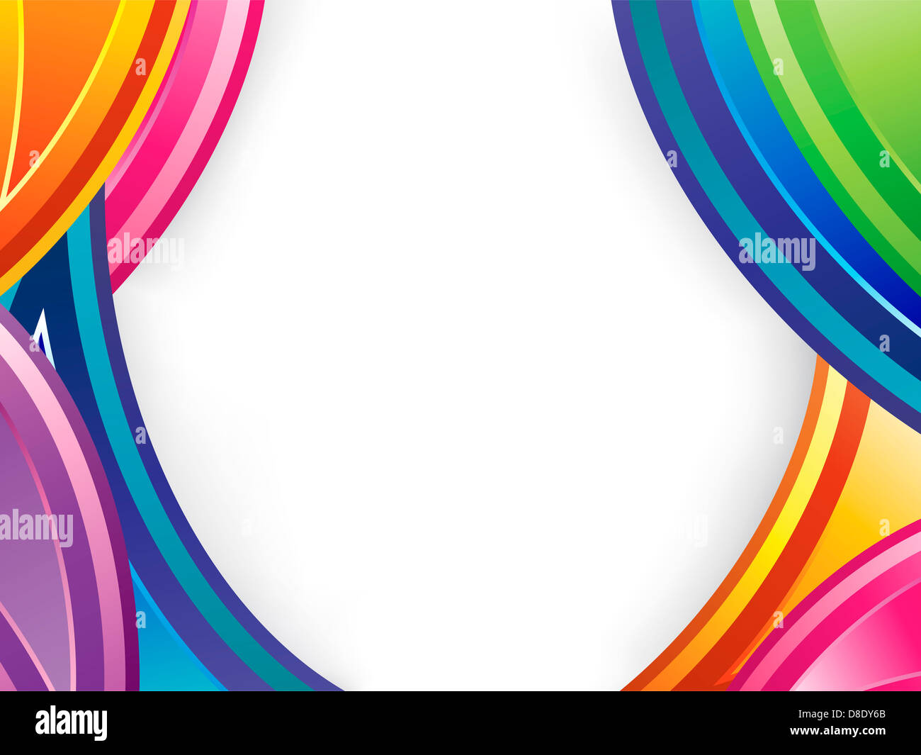 Colorful design with text frame Stock Photo - Alamy