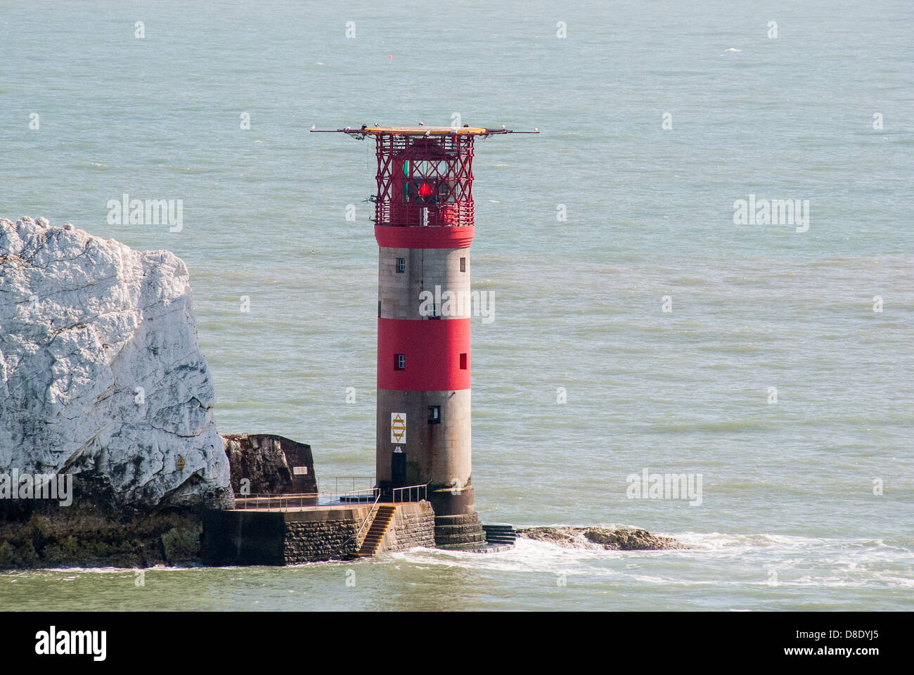 Needles lighthouse isle of wight hi-res stock photography and images ...