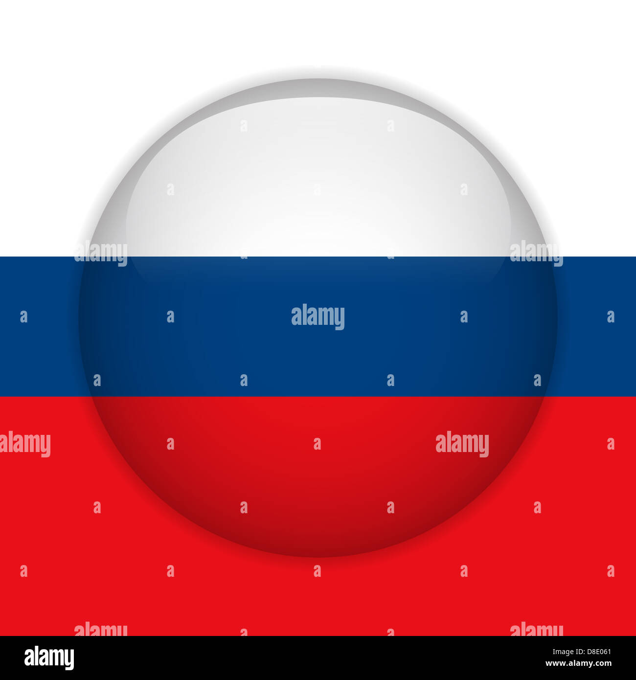 Vector - Russia Flag Glossy Button Stock Photo - Alamy