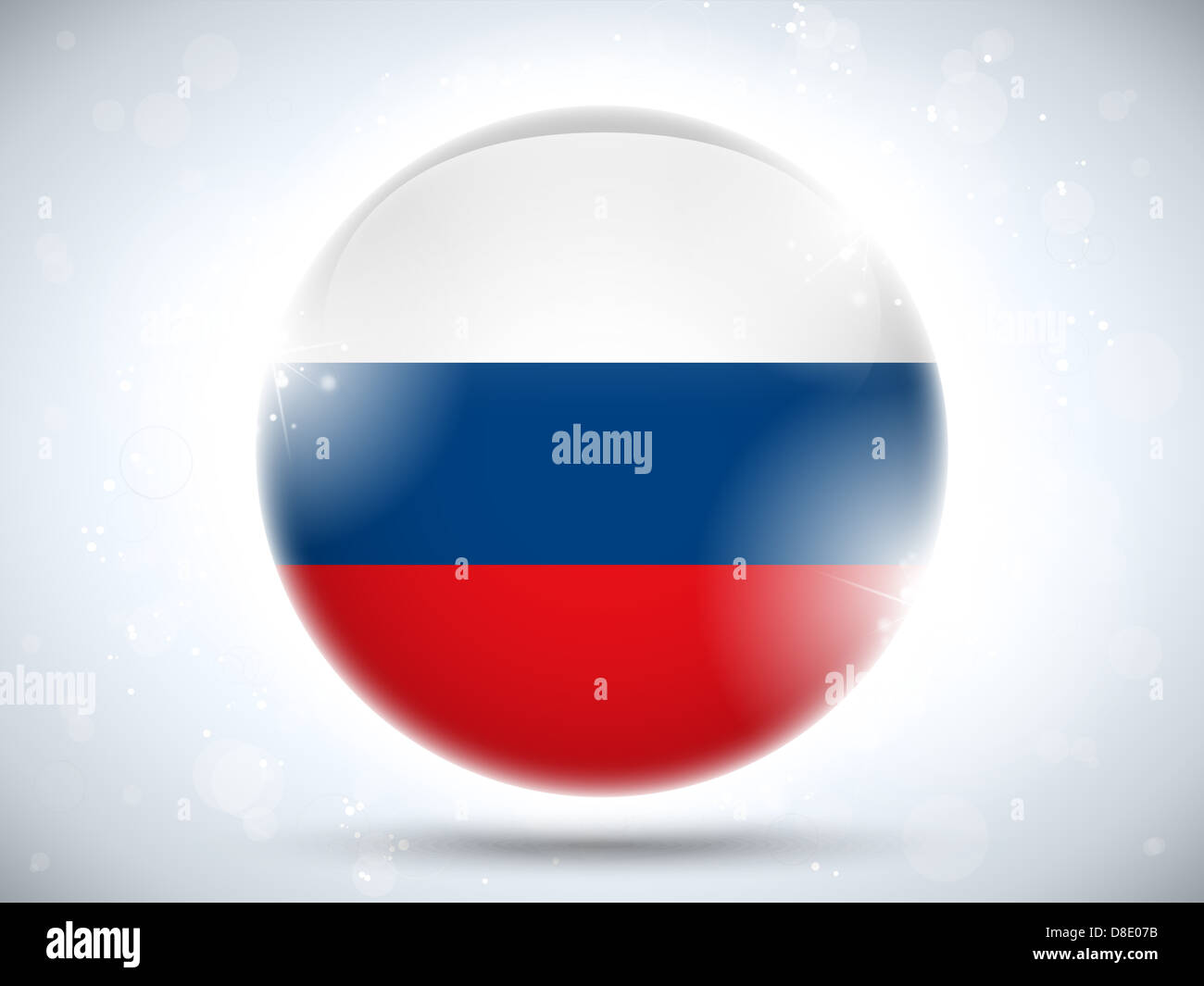 Vector - Russia Flag Glossy Button Stock Photo - Alamy