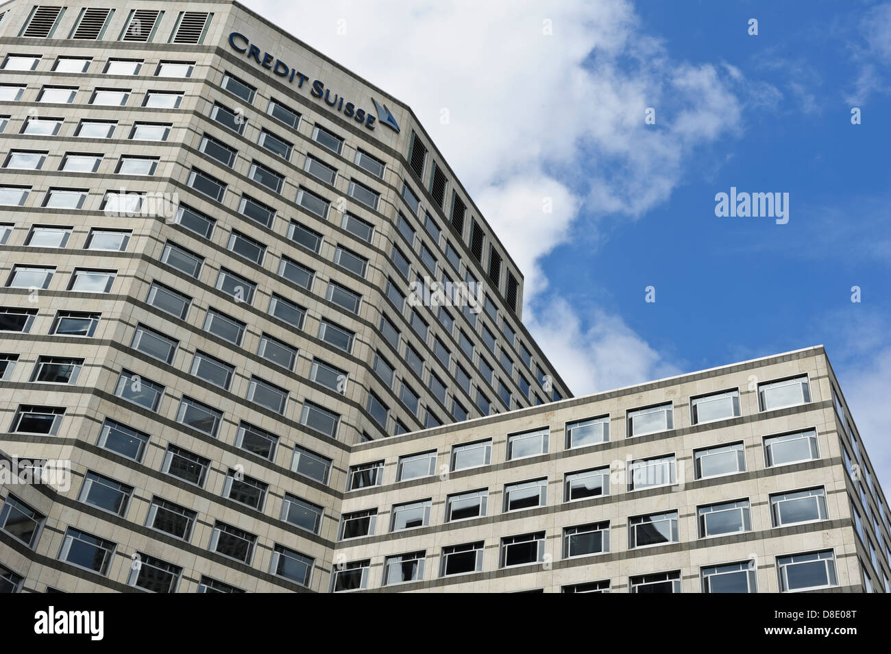Credit Suisse building, Canary Wharf, London, England, United kingdom ...